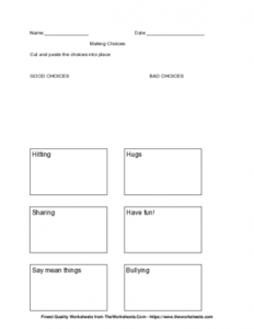 15 Best Life Skills Worksheets - Grades 3 - 5 - TheWorksheets.com