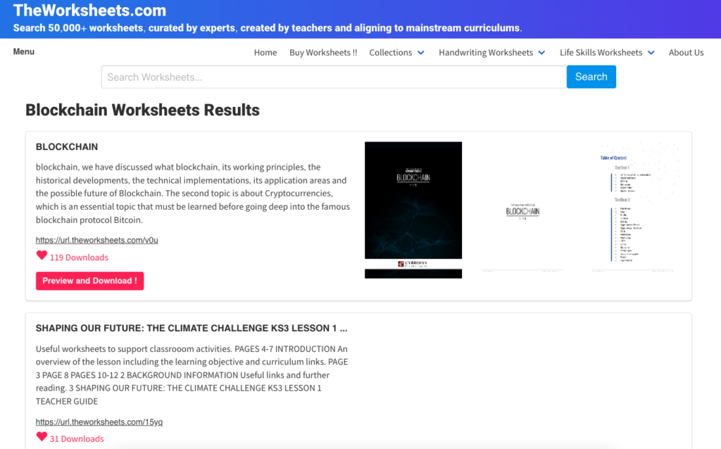 How to use the worksheets ? - TheWorksheets.com